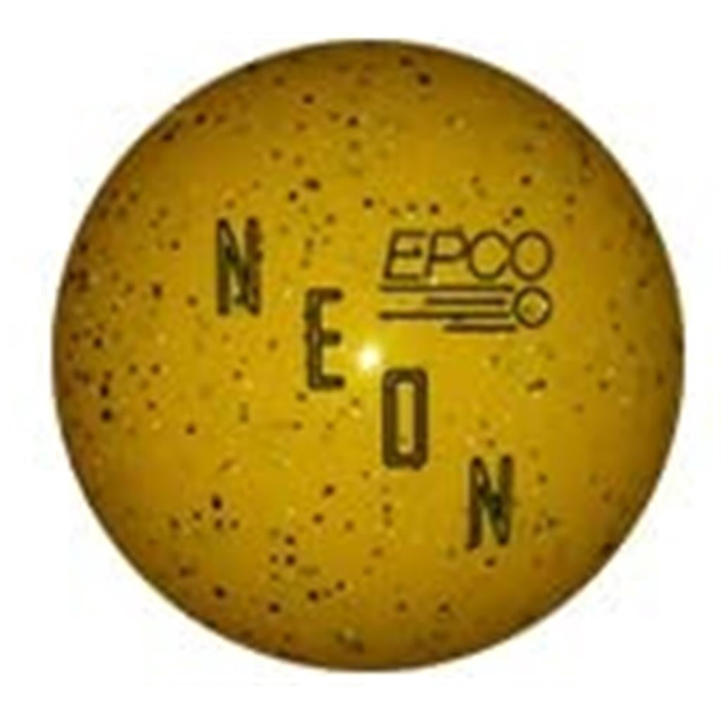 EPCO Candlepin Bowling Ball- Neon Speckled - Yellow (4 1/2 inch- 2lbs ...