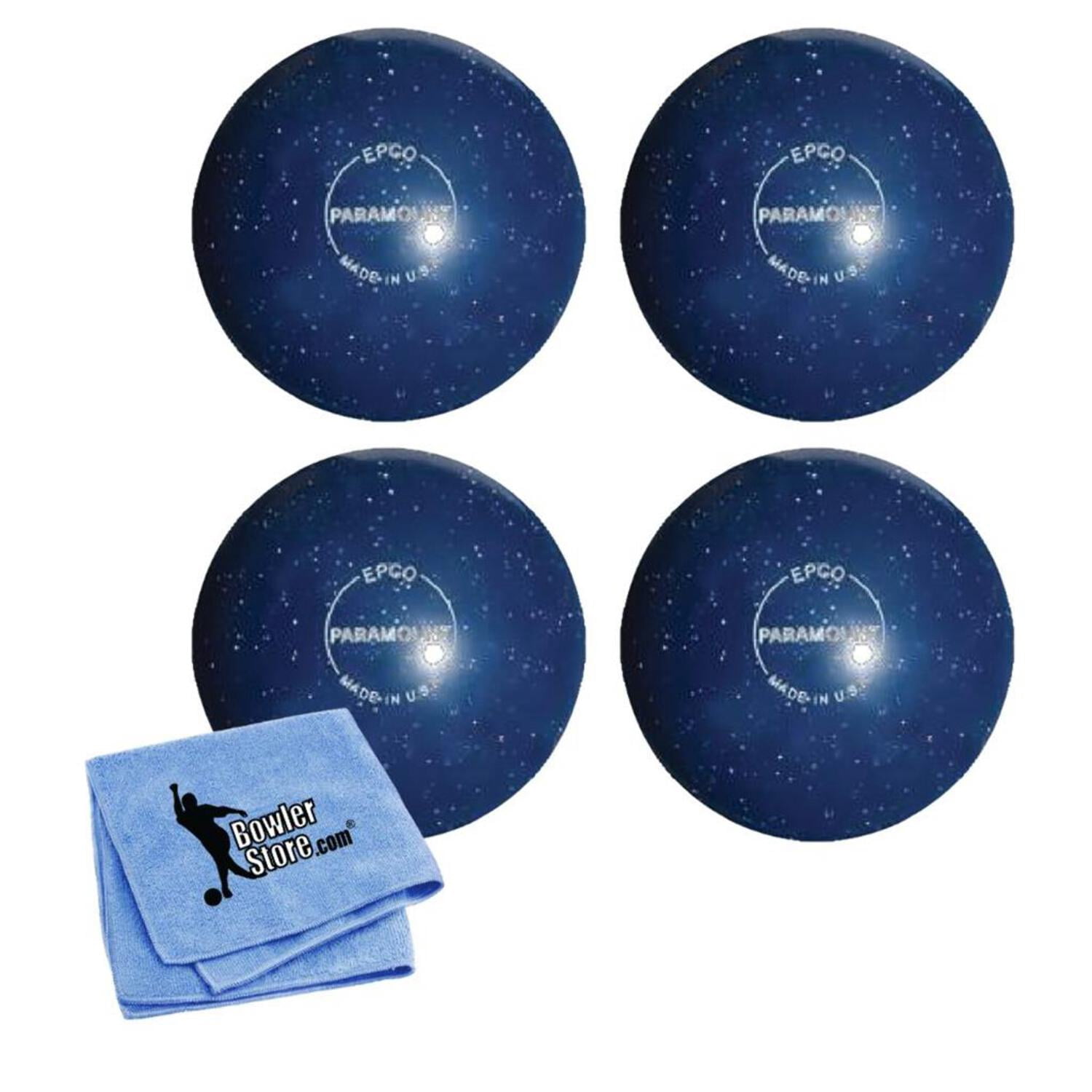 EPCO Candlepin Bowling Balls - Paramount Speckled - Blue (4 1/2 inch ...