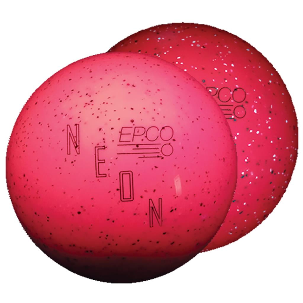 EPCO Duckpin Bowling Ball- Neon Speckled - Magenta (4 3/4 inch- 3lbs ...