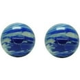 EPCO Duckpin Bowling Balls- Marbleized - Blue & White (4 7/8 inch- 3lbs ...