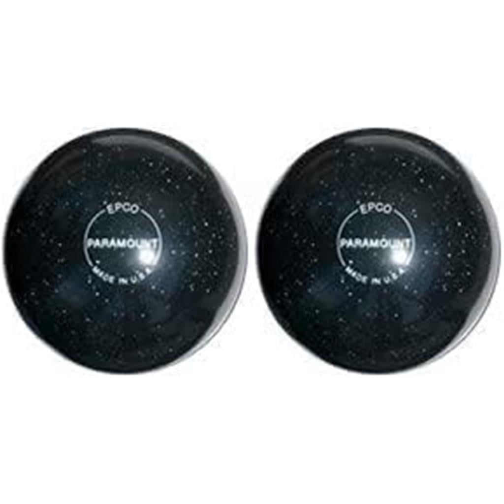 EPCO Duckpin Bowling Balls- Speckled House Ball - Black (4 7/8 inch ...