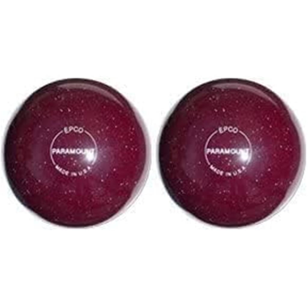 EPCO Duckpin Bowling Balls- Speckled House Ball - Cranberry 4 7/8 inch ...