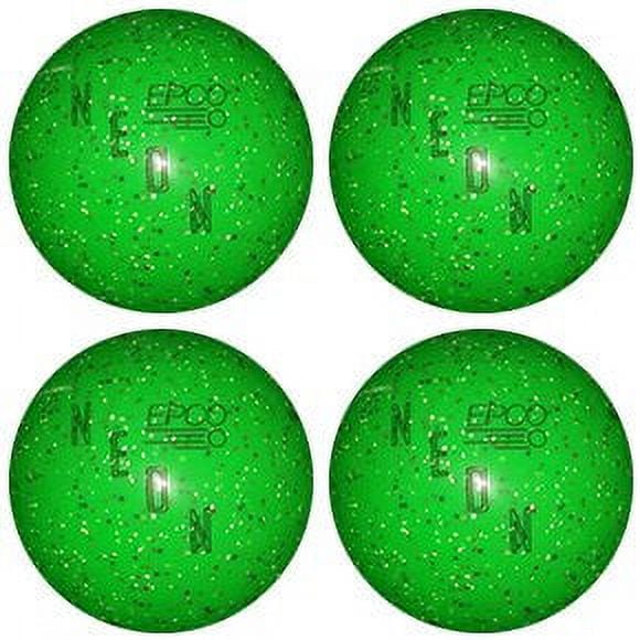 EPCO Neon Candlepin Bowling Ball- Neon Green Four Ball (Size:4 1/2 inch ...