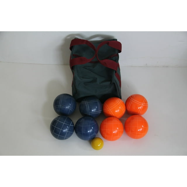 EPCO Tournament Bocce Set - 110mm Blue and Orange Balls - Walmart.com