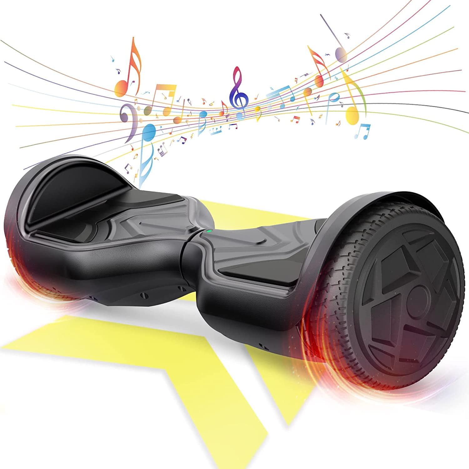 EPCTEK Hoverboard with Bluetooth 6.5 In. Lithium-Ion 14 Cell Battery ...