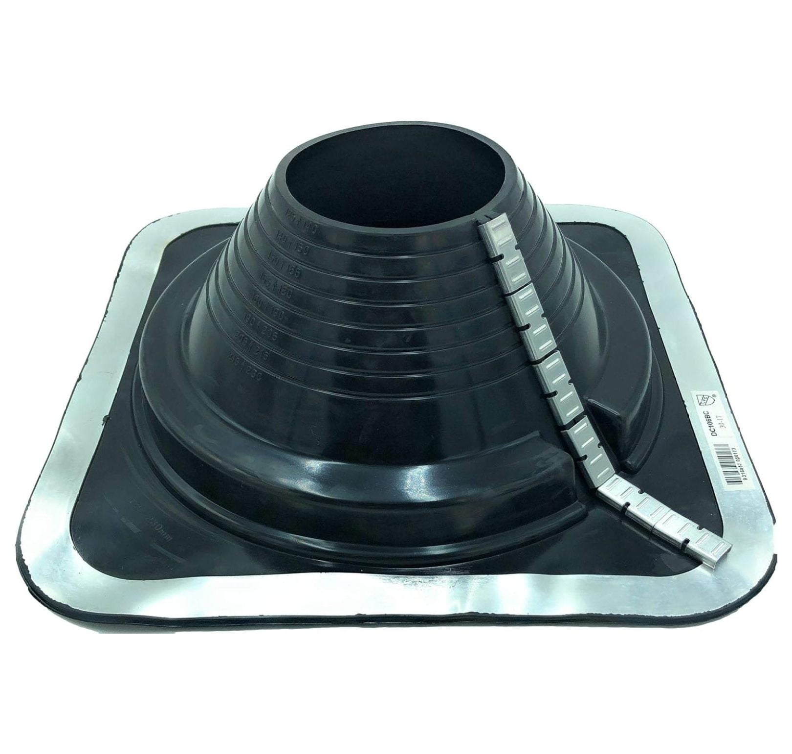 EPDM Flexible Roofing Pipe Flashing Boots - On Site Adjustable Roof ...
