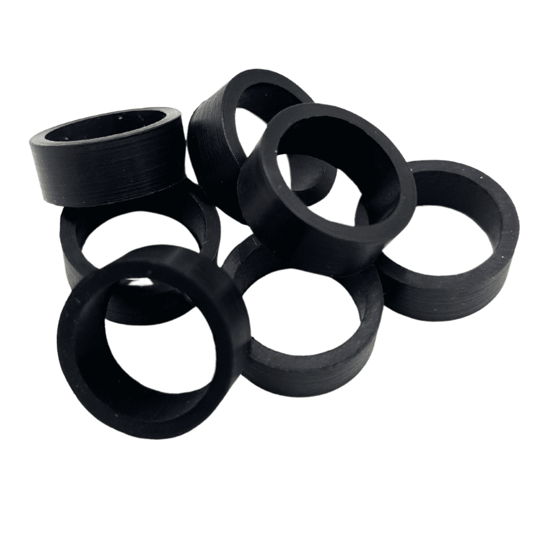 EPDM Rubber Gauge Glass Washers 1/2" x 11/16" x 5/16" (1 Dozen) - Walmart.com