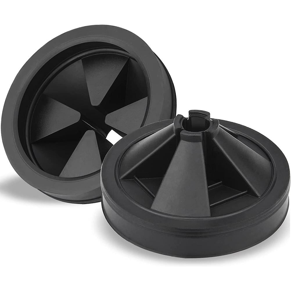 EPDM Rubber Sink Baffle - 2 Pack, 3 1/8in - Food Waste Disposer ...