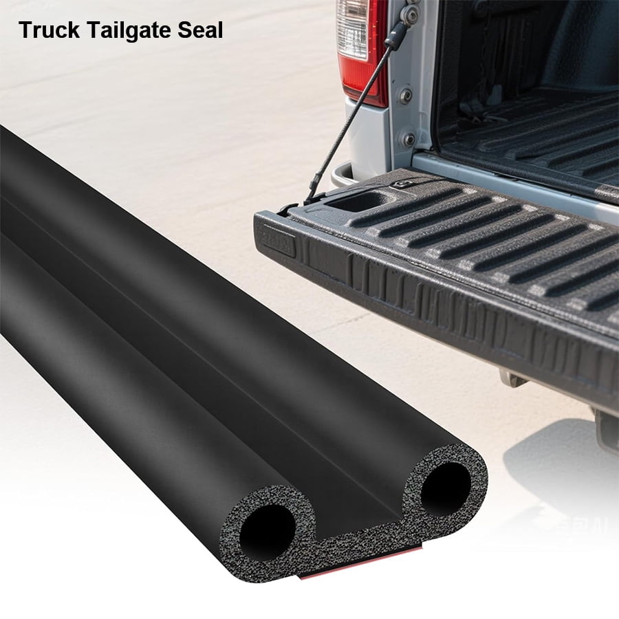EPDM Rubber Tailgate Seal Strip For Trunk Cap Tonneau Cover Pickups Automotive Camper Shell Seal ...