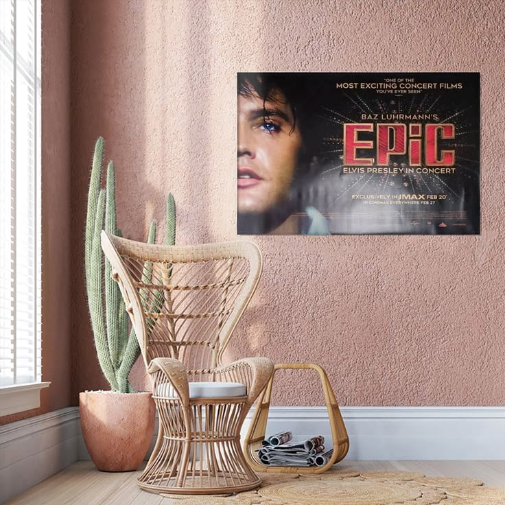 EPIC (2026) Movie reprint Poster, ElvisPresley In Concert Print Poster ...