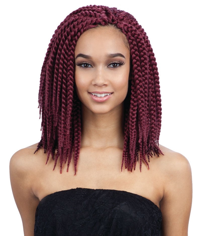 EPIC BOX BRAID LARGE 10" - FREETRESS CROCHET PRE-LOOPED SYNTHETIC ...