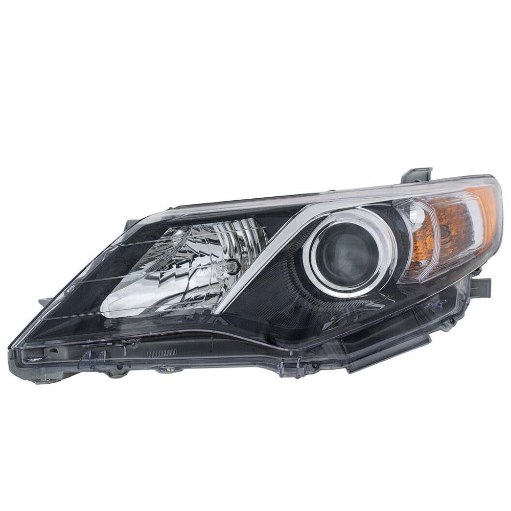EPIC LIGHTING CAPA OE Style Halogen Headlight Black Housing Assembly ...