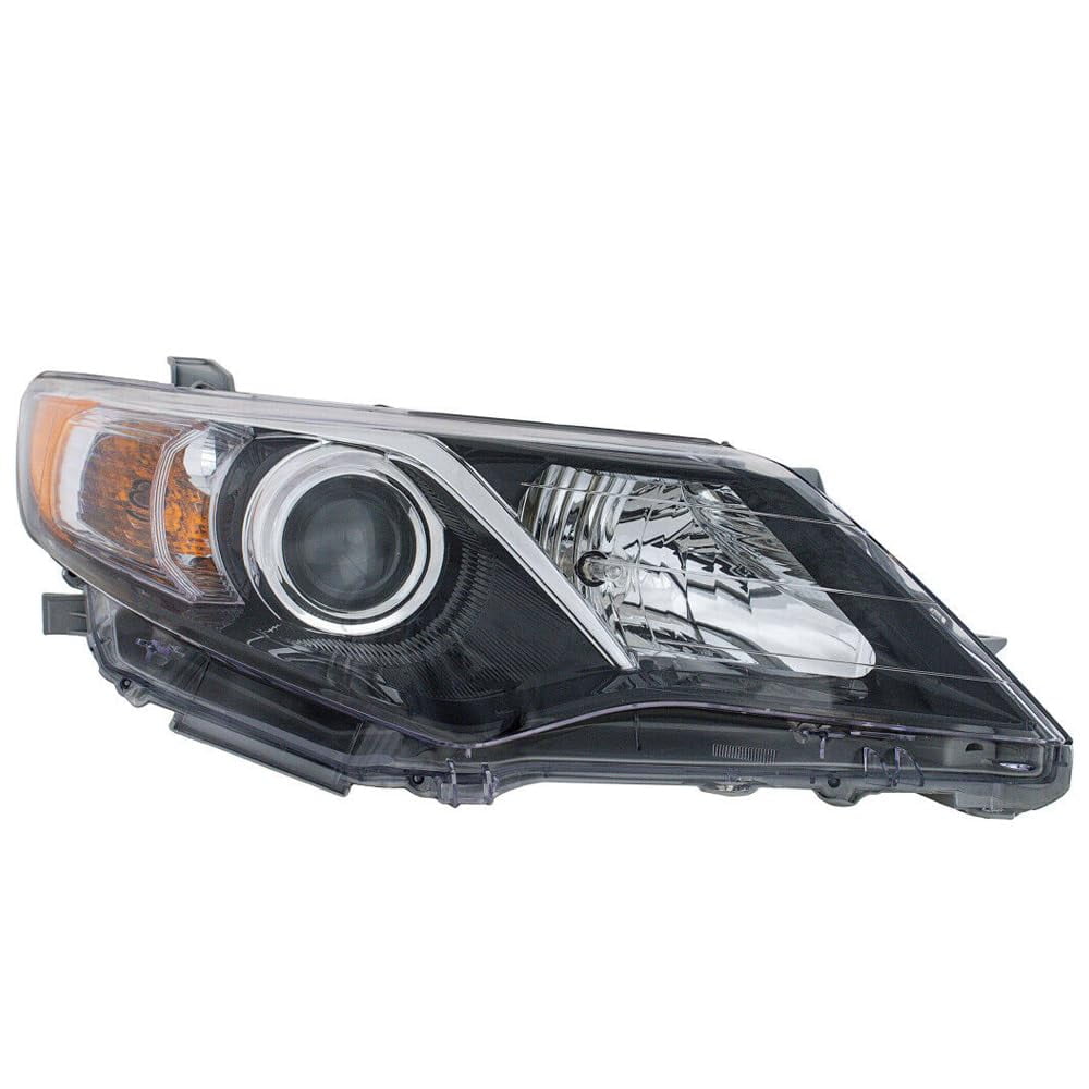 EPIC LIGHTING CAPA OE Style Halogen Headlight Black Housing Assembly ...