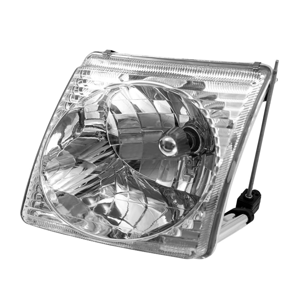 EPIC LIGHTING CAPA OE Style Halogen Headlight Chrome Assembly Replacement for FORD 01-03 ...