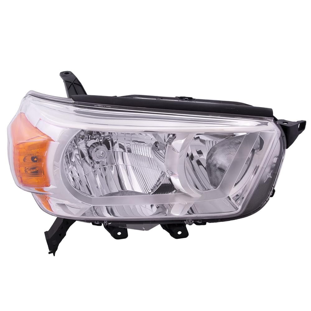 EPIC LIGHTING CAPA OE Style Halogen Headlight Chrome Bezel Assembly ...