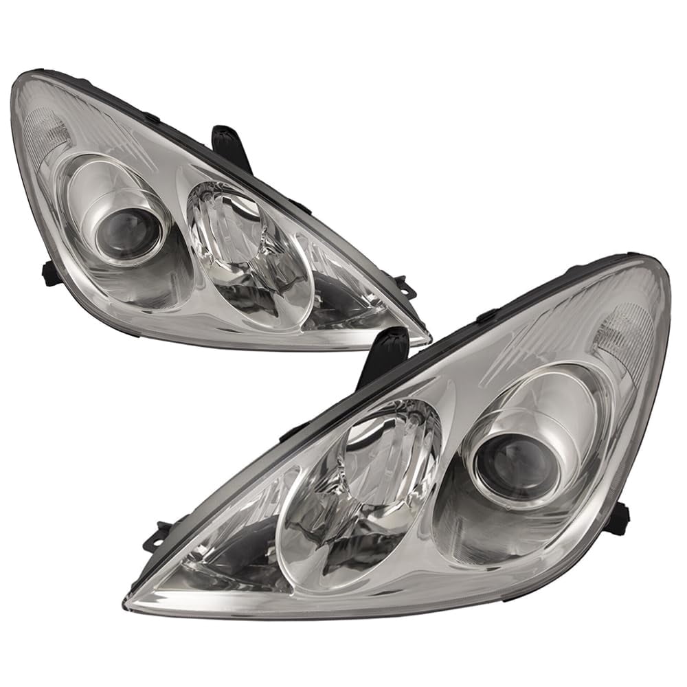 EPIC LIGHTING CAPA OE Style Halogen Headlights Chrome Bezel w/o HID ...