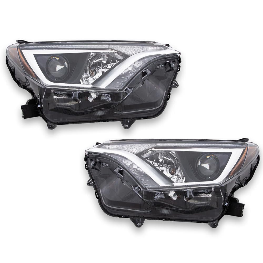 EPIC LIGHTING CAPA OE Style Halogen Headlights w/o Black Housing ...