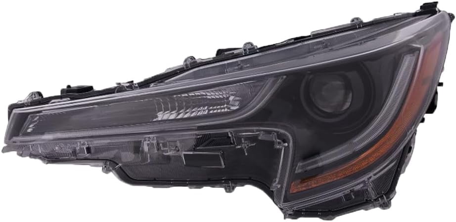 EPIC LIGHTING CAPA OE Style LED Headlight Black Housing Assembly ...