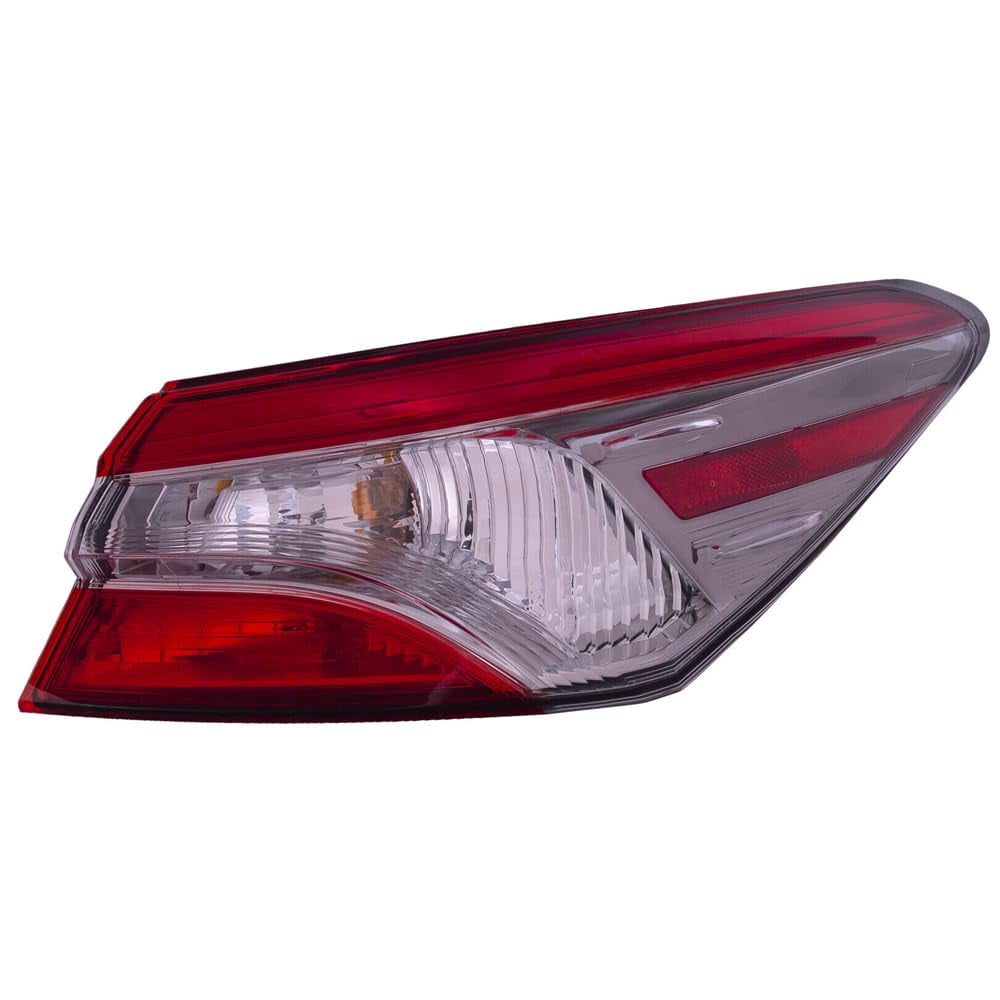 EPIC LIGHTING CAPA OE Style LED Tail Light Chrome Assembly Replacement for TOYOTA 18-20 CAMRY SE ...