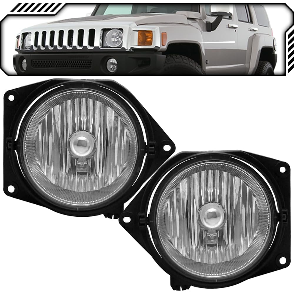 EPIC LIGHTING OE Style Halogen Fog Lights Assembly Replacement for ...