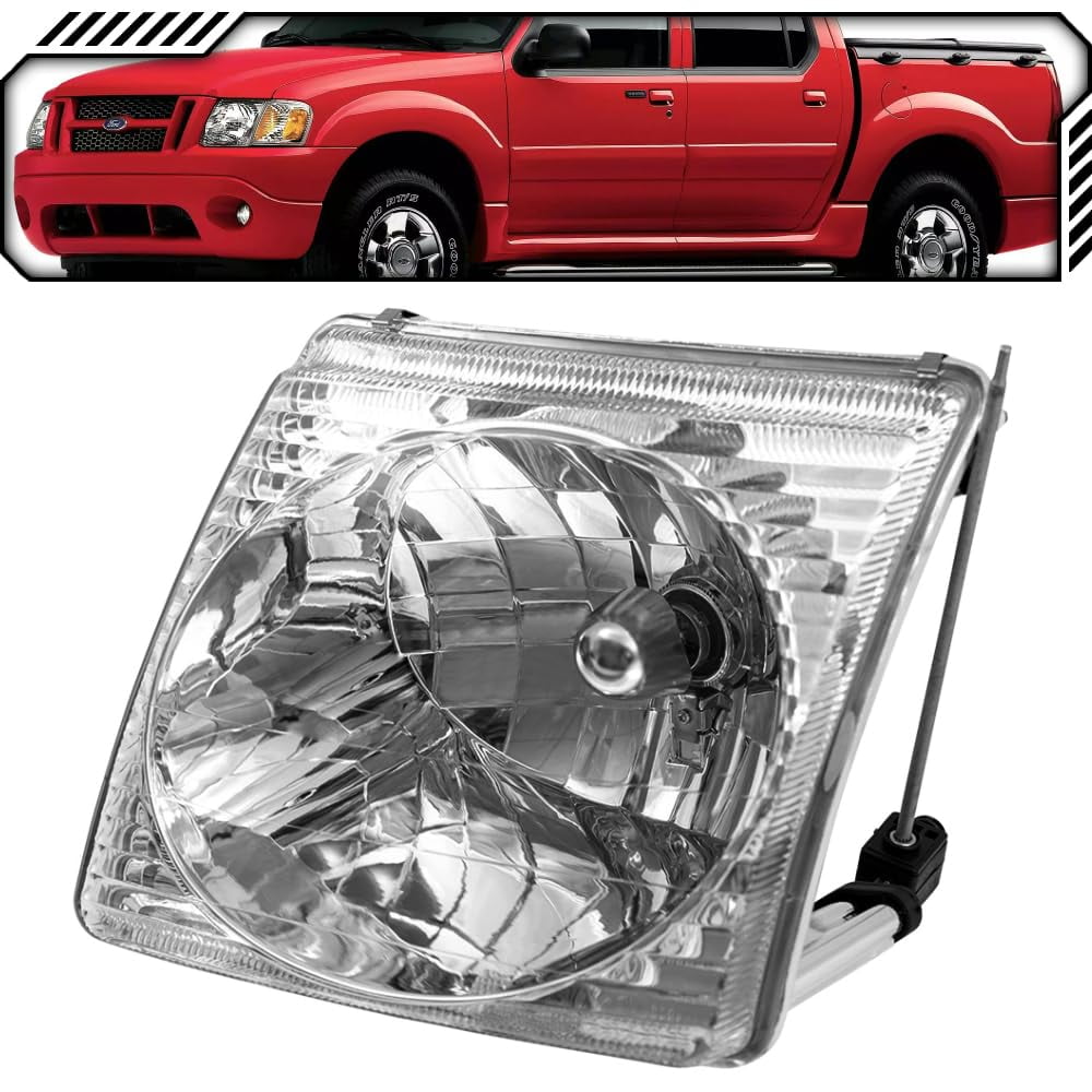 EPIC LIGHTING OE Style Halogen Headlight Assembly Replacement for FORD ...