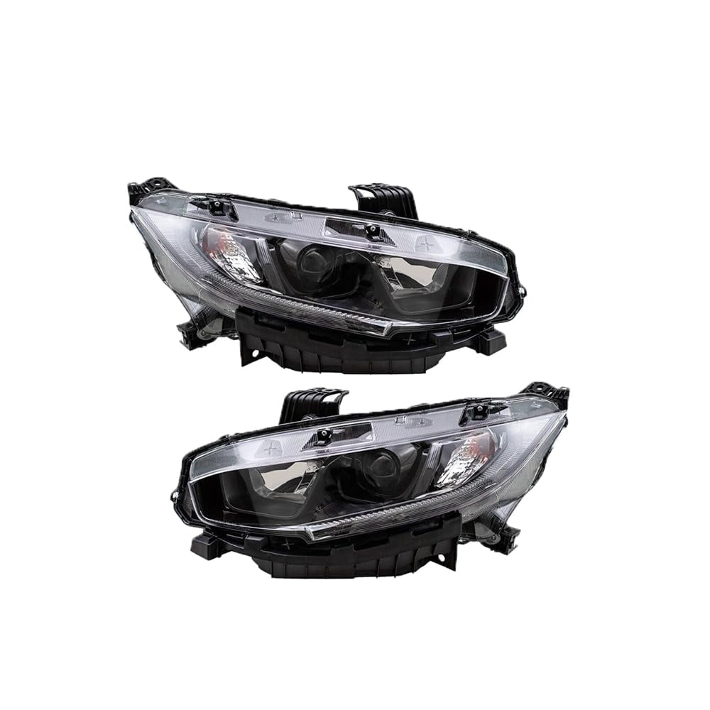 EPIC LIGHTING OE Style Halogen Headlights Assembly Replacement for ...