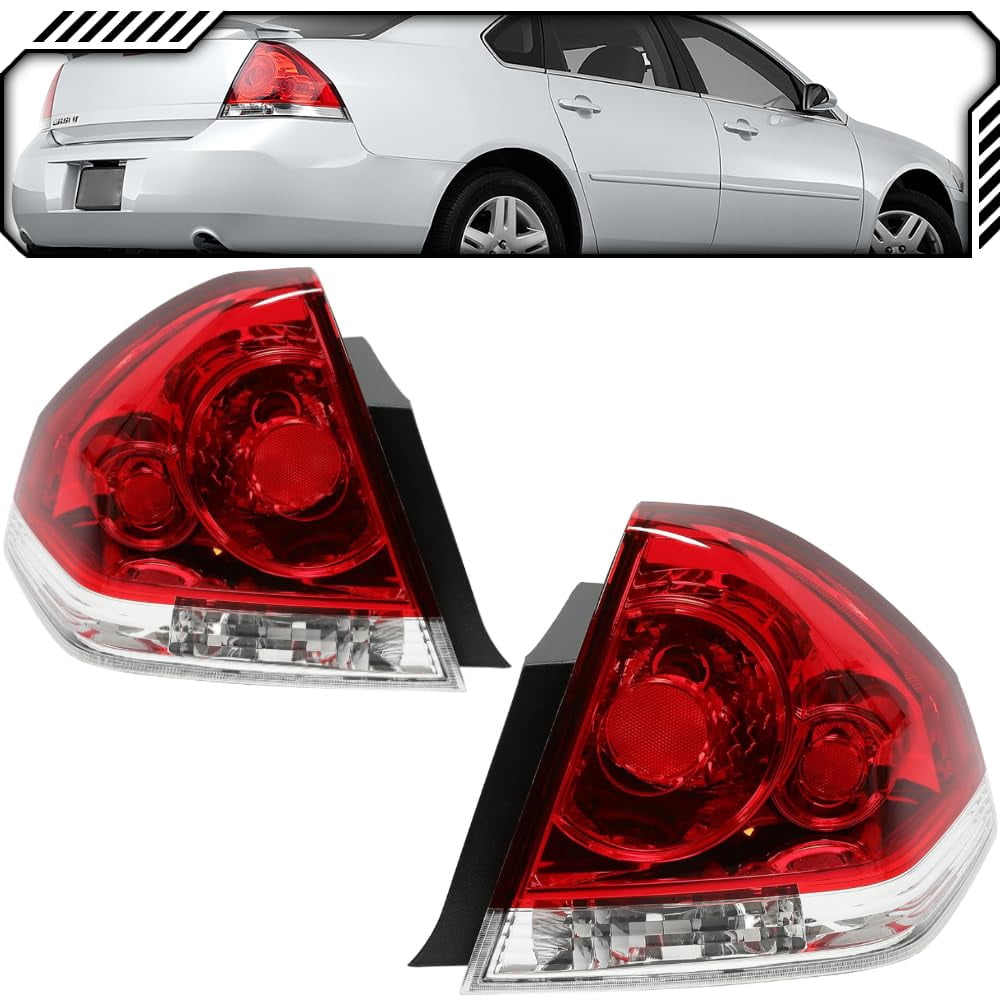 EPIC LIGHTING OE Style Halogen Tail Lights Assembly Replacement for ...