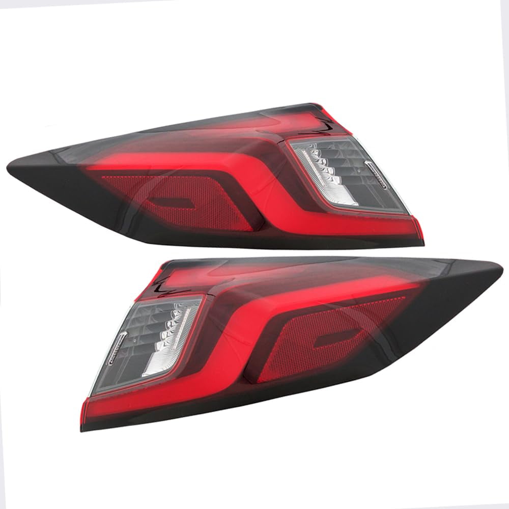 EPIC LIGHTING OE Style Halogen Tail Lights Outer Assembly Replacement ...