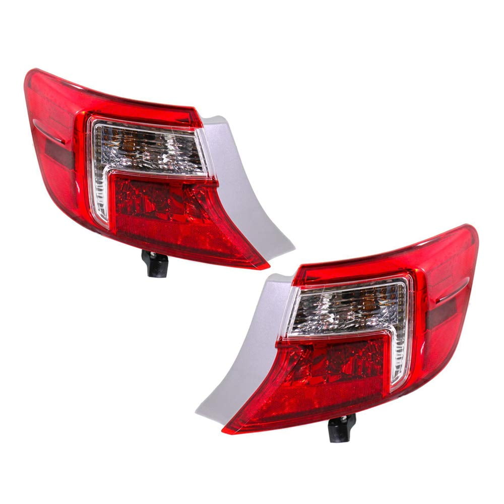 EPIC LIGHTING OE Style Halogen Tail Lights Outer Assembly Replacement ...