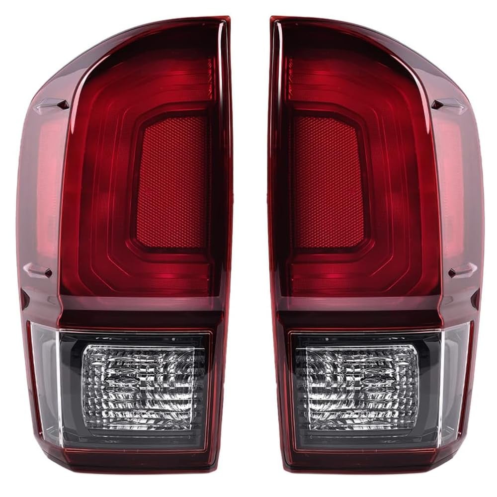 EPIC LIGHTING OE Style Halogen Tail Lights w/o Black Housing Assembly Replacement for TOYOTA 18 ...