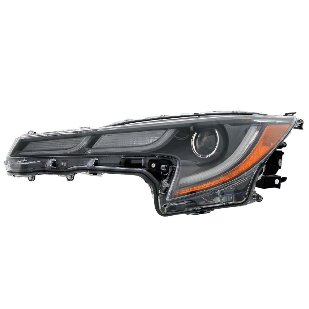 EPIC LIGHTING OE Style LED Headlight Black Housing Assembly Replacement ...