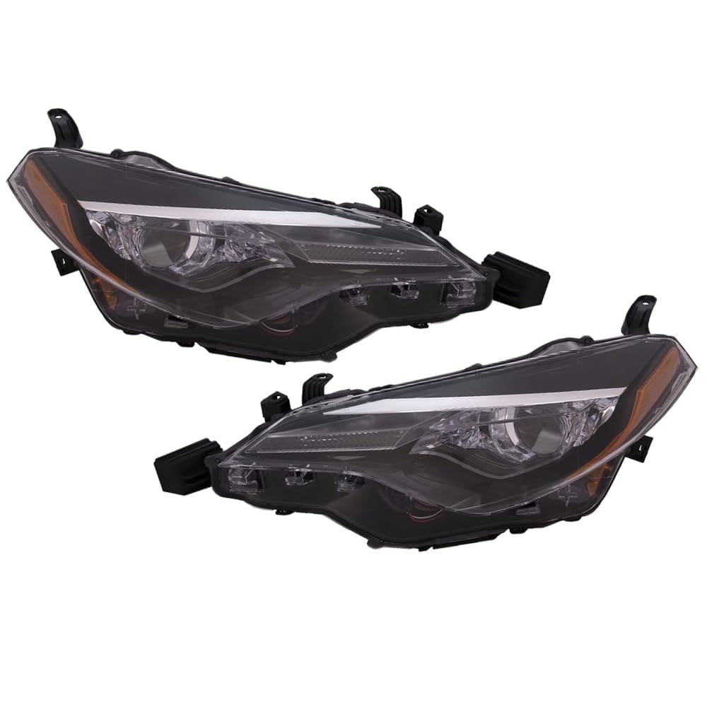 EPIC LIGHTING OE Style LED Headlights Assembly Replacement for TOYOTA ...