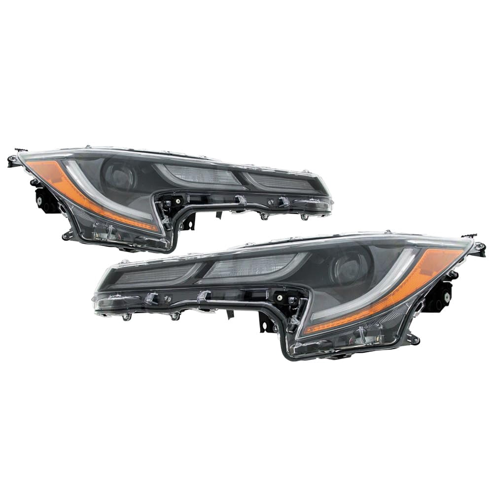 EPIC LIGHTING OE Style LED Headlights Black Housing Assembly ...