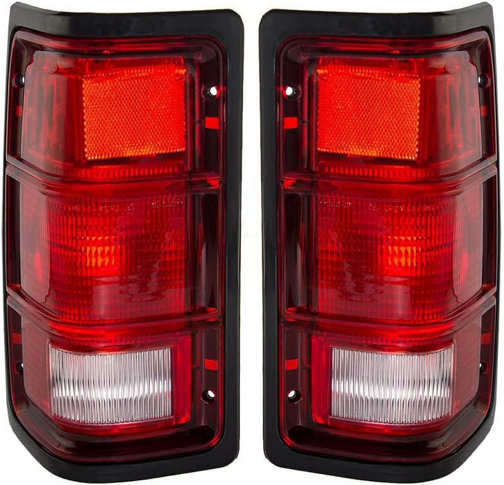 EPIC LIGHTING Rear Brake Tail Lights Lens and Housing Assembly ...