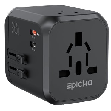 Targus World Travel Power Adapter with Dual USB Charging Ports ...