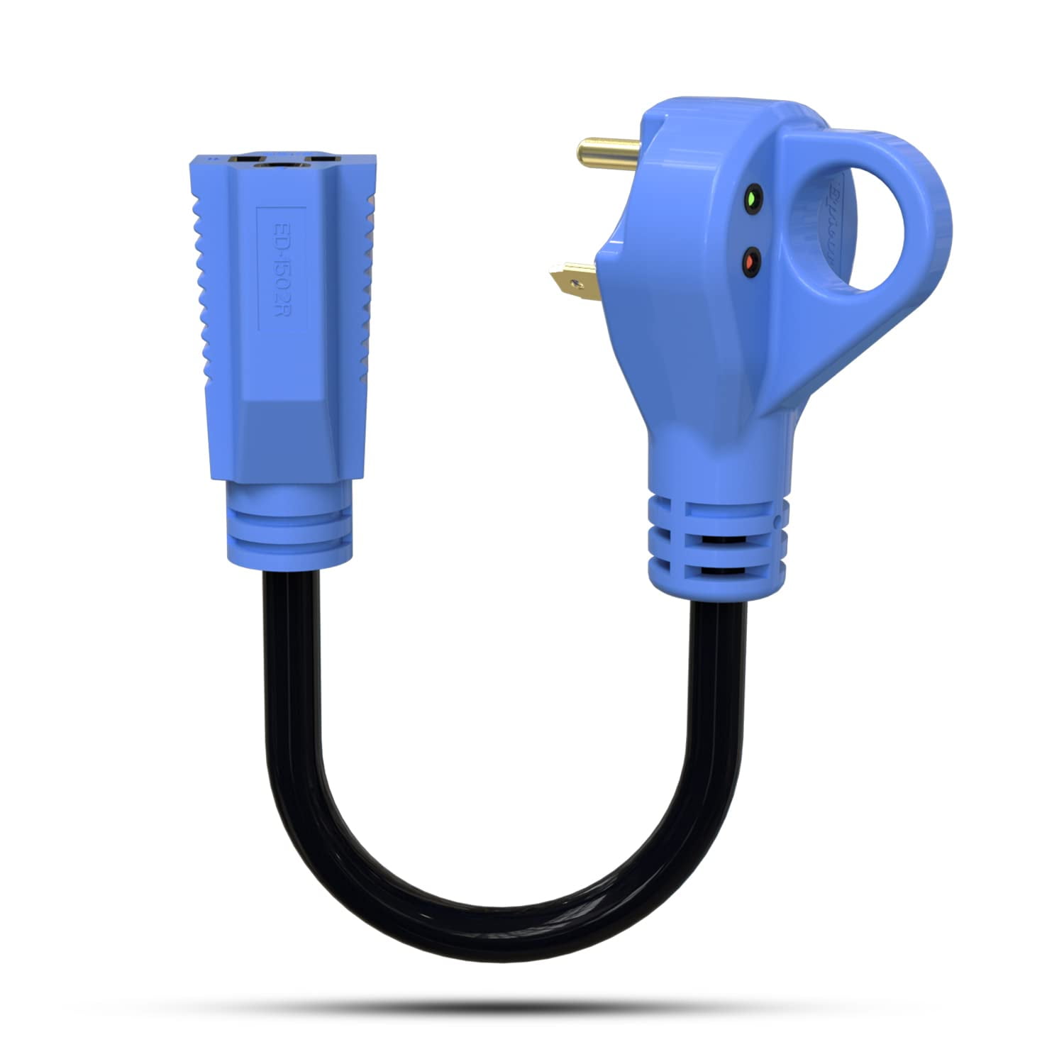 Epicord RV Adapter Cord, 30 Amp Male to 15 Amp Female, Durable Copper ...