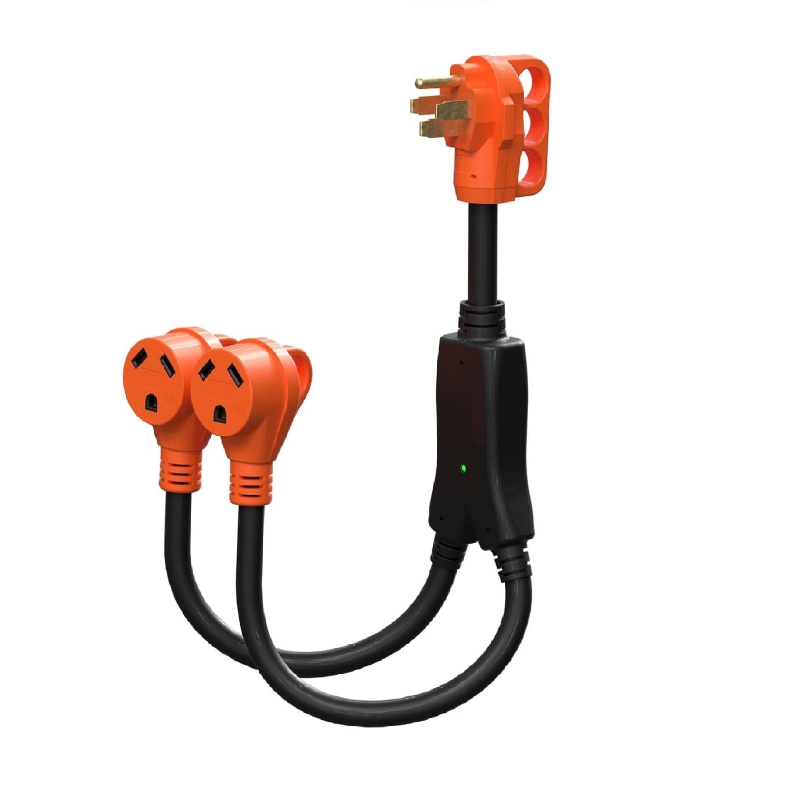 Epicord RV Y Splitter Adapter Cord 50 Amp to Two 30 Amp,14-50P Male ...