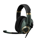 EPOS H6PRO Closed Acoustic Gaming Headset, Racing Green, Noise ...