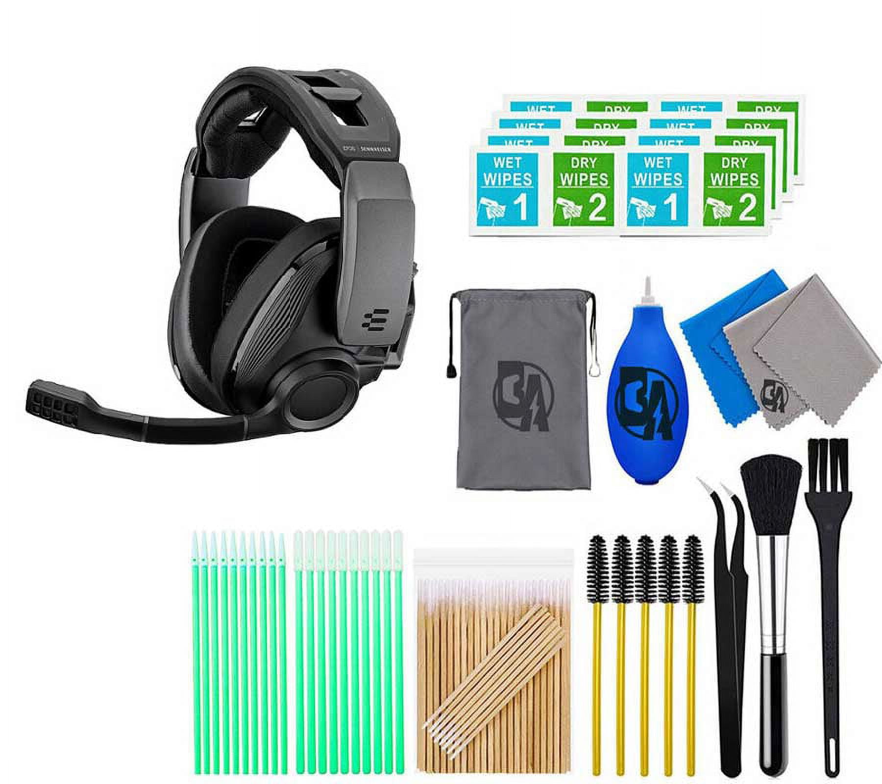 Pre-Owned EPOS GSP 670 Premium Wireless Gaming Headset with a closed design Black With Cleaning ...