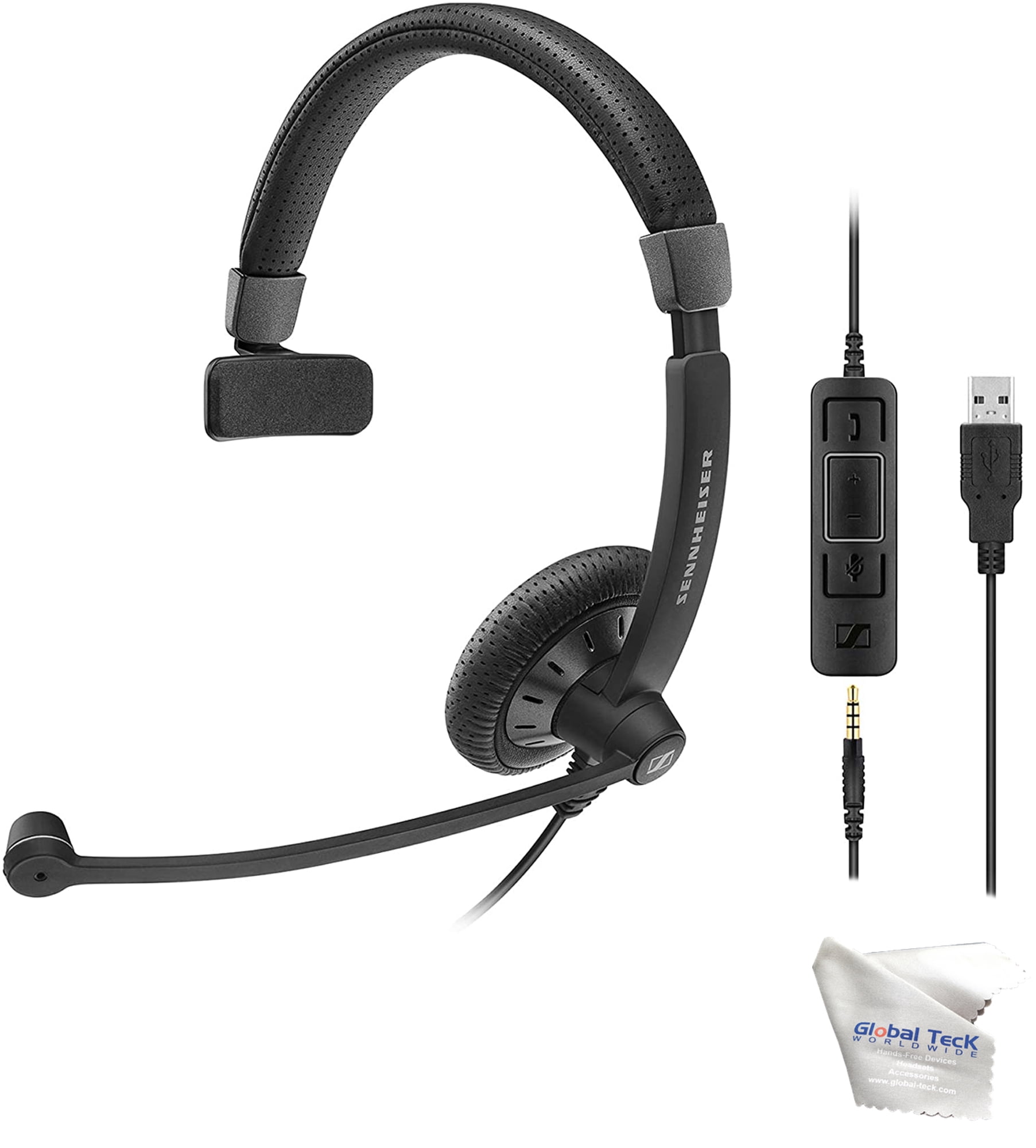 EPOS I SENNHEISER SC 45 USB MS - Culture Plus Mobile - headset - on-ear ...