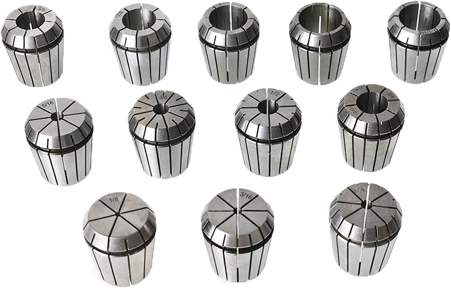 EPOTOOR 12-Pack ER40 Spring Collet Set CNC Super Precision Milling tool ...