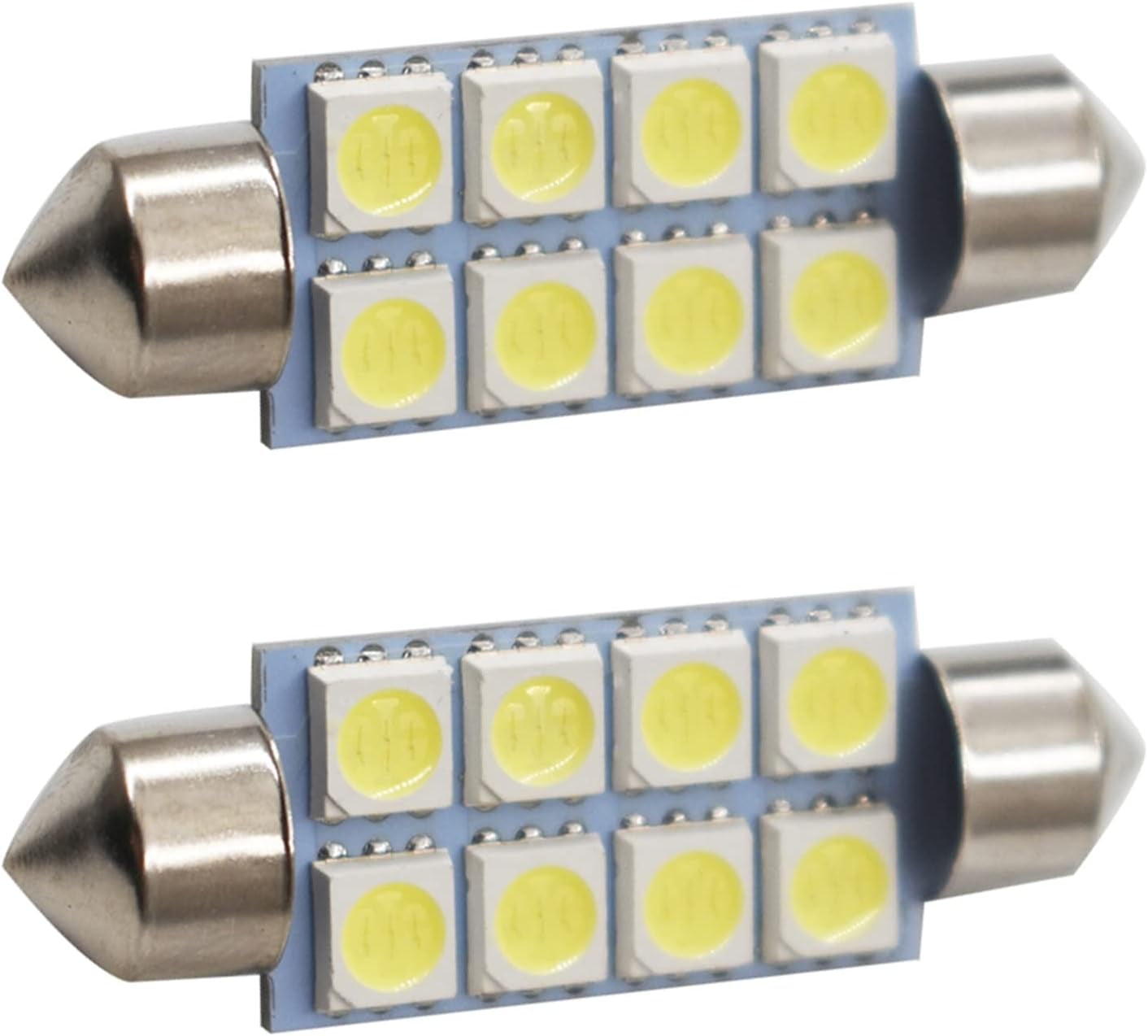 EPOTOOR 14 piece white LED bulb interior light kit 6500K LED Bulbs Kit ...