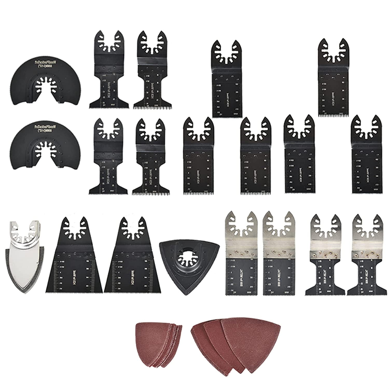 EPOTOOR 14Pc Oscillating Multi Tool Saw Blade Fit for Universal ...