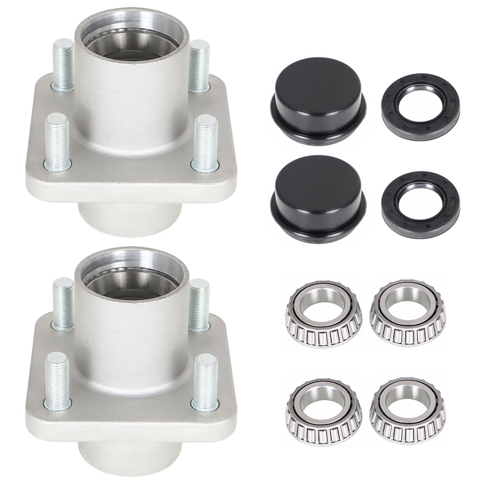 EPOTOOR 2×Front Hub Assembly Wheel Hubs For EZGO TXT/ Medalist G/E Golf ...