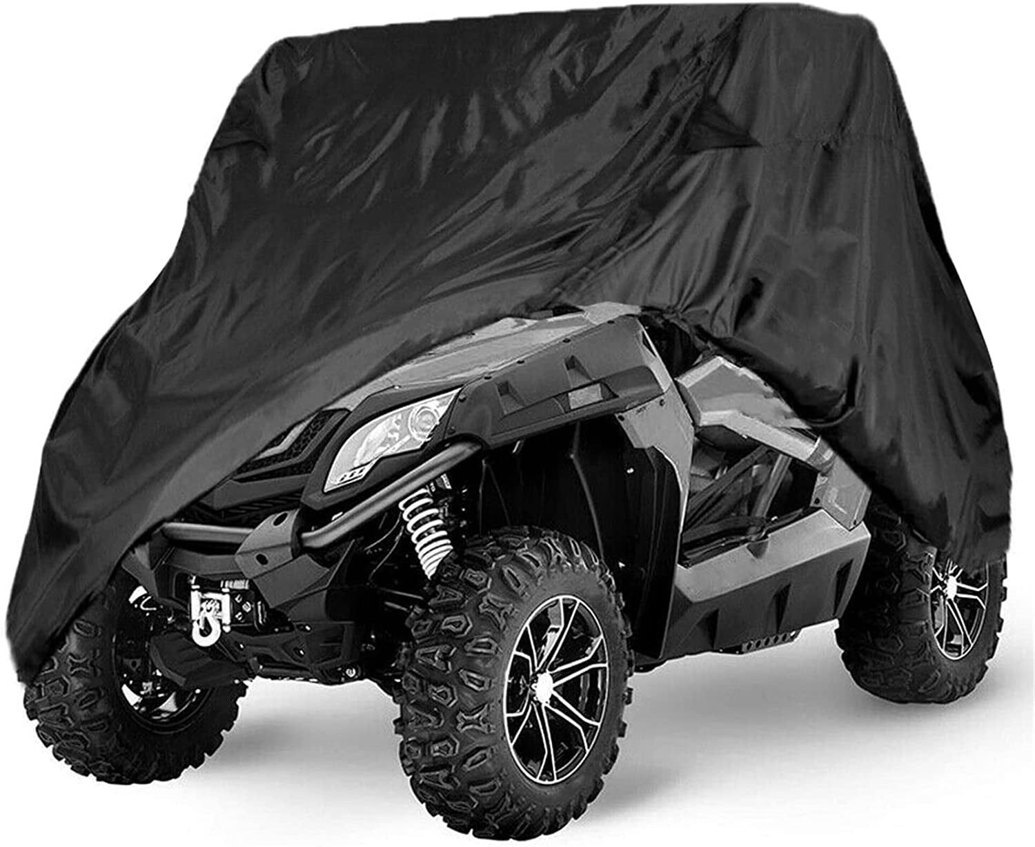 EPOTOOR 2 Seat Oxford Cloth Side by Side UTV Utility Vehicle Cover ...