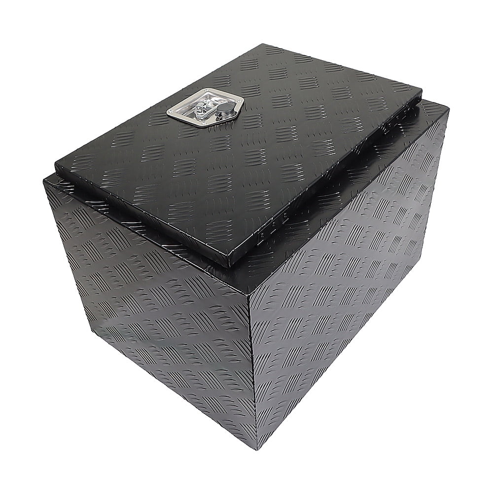 EPOTOOR 24 Inch Aluminum Diamond Plate Tool Box Trailer Tongue Box ...