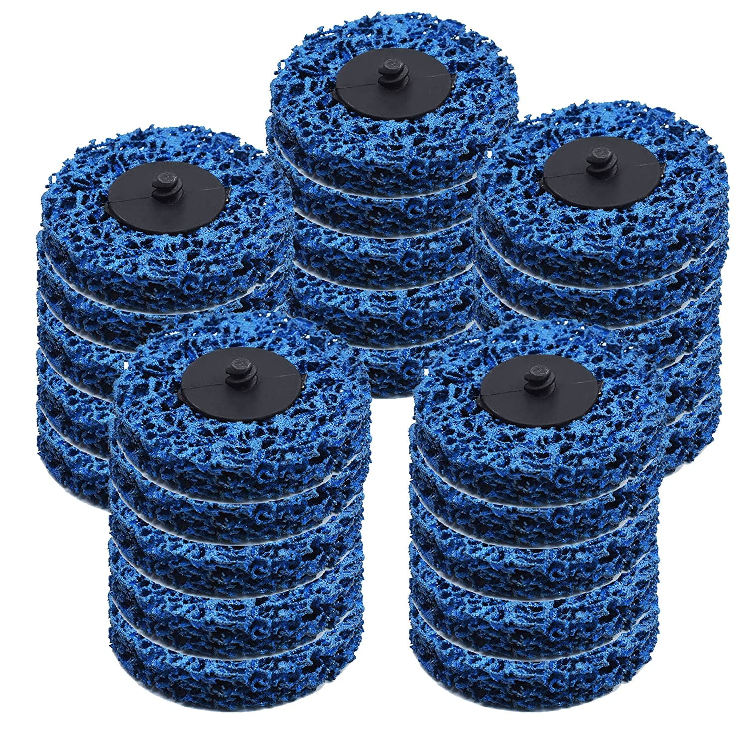 EPOTOOR 25Pcs 2 Inch Quick Change Easy Strip Discs Stripping Wheel R ...