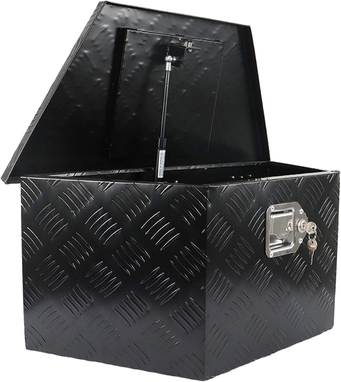 EPOTOOR 26 Inch Aluminum Trailer Tongue Tool Box for Pick Up Truck Bed ...