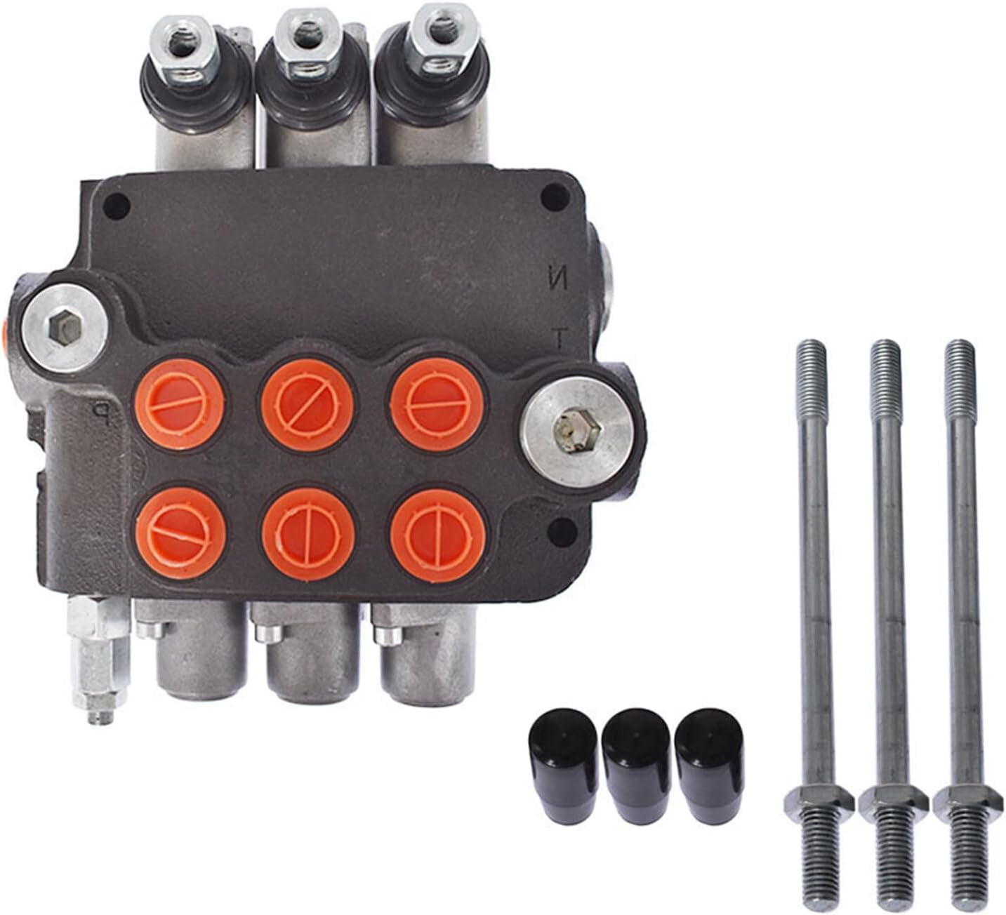 Epotoor 3 Spool Hydraulic Directional Control Valve, 21 GPM, 3625 PSI ...