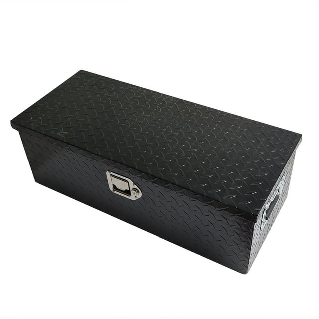 EPOTOOR 30 Inch Aluminum Diamond Plate Tool Box Trailer Tongue Box ...